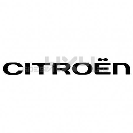 Adesivo scritta citroen v2